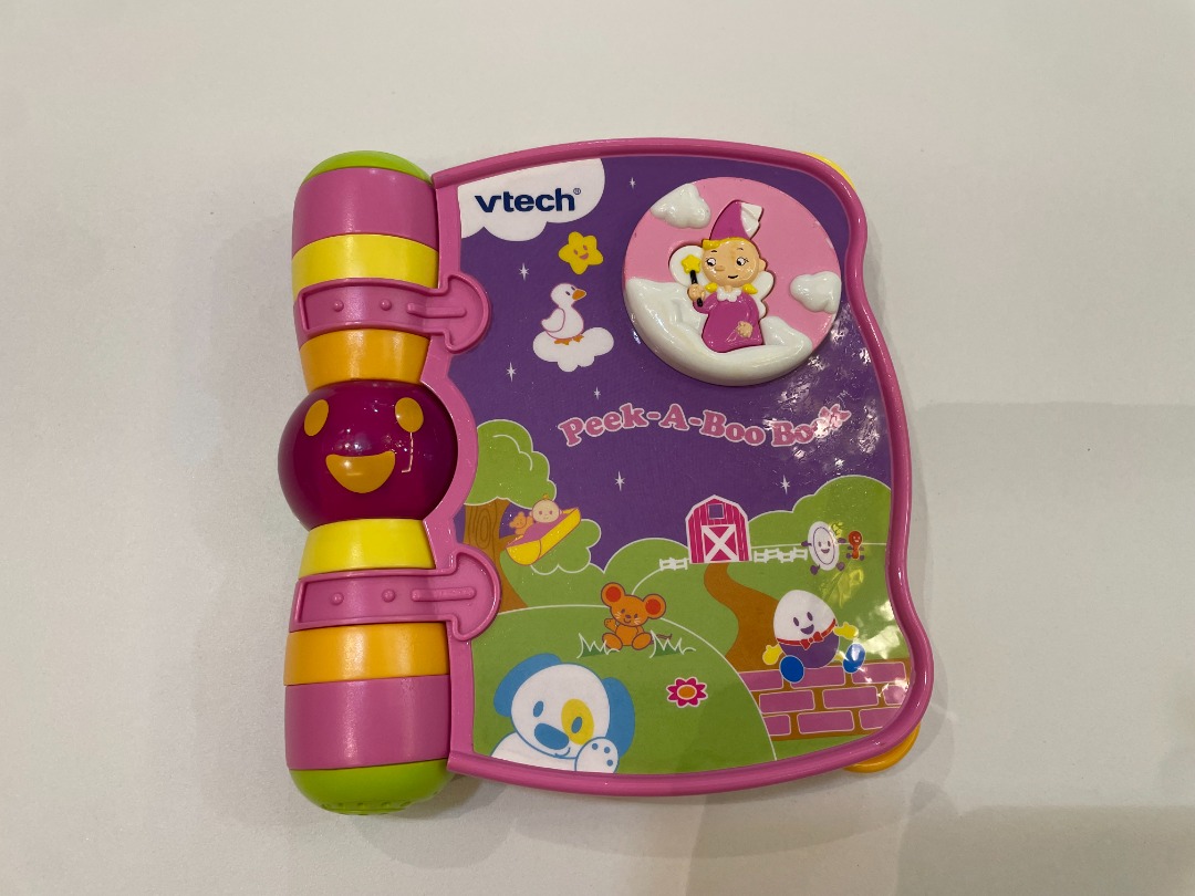 VTech Peek-A-Boo Book, Babies & Kids, Infant Playtime on Carousell
