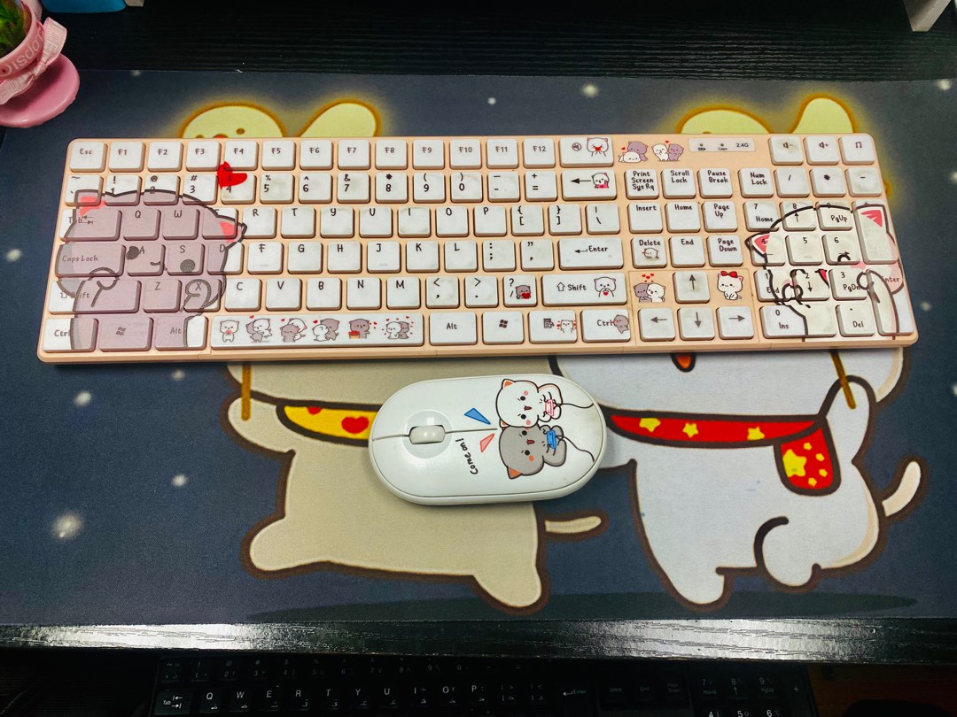 WIRELESS KEYBOARD & MOUSE SET, Computers & Tech, Parts & Accessories ...