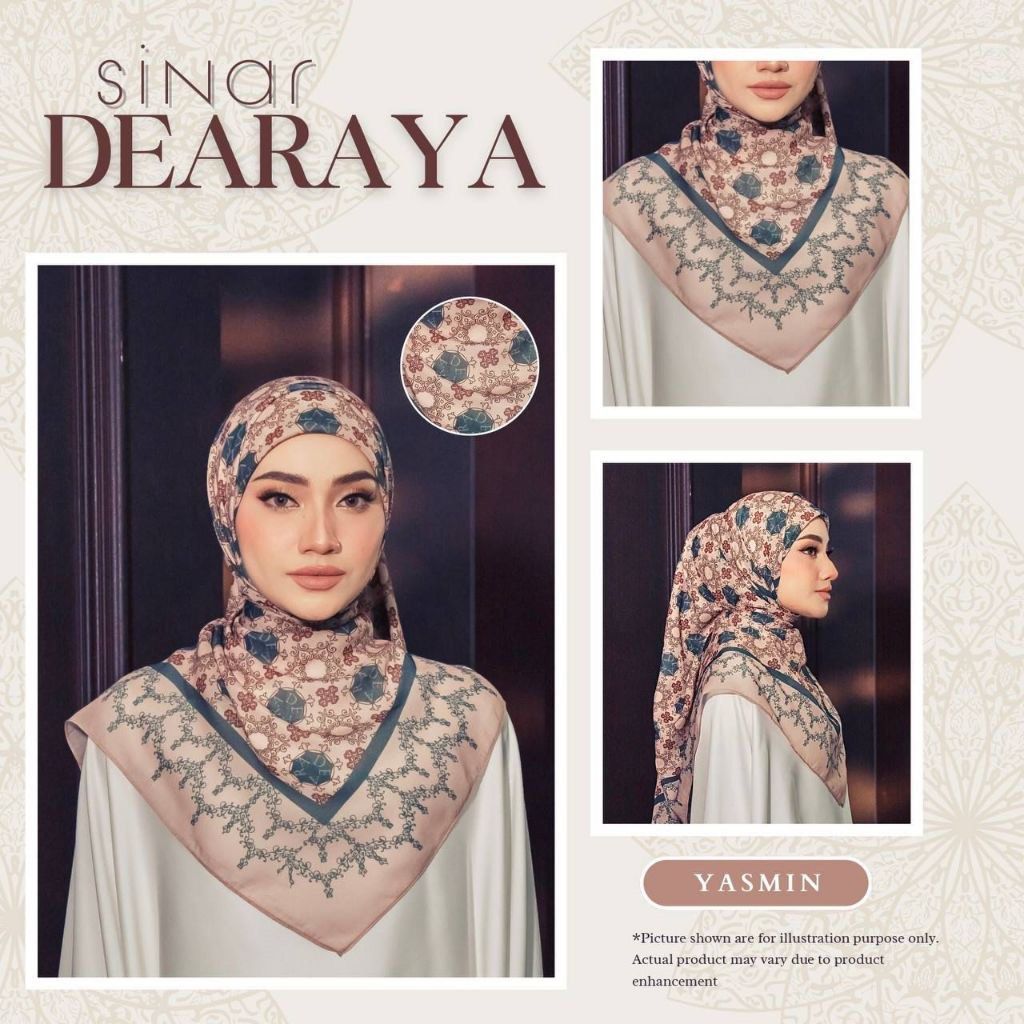 WTS - DEARA HIJAB SINAR DEARAYA 2024, Women's Fashion, Muslimah Fashion, Hijabs on Carousell
