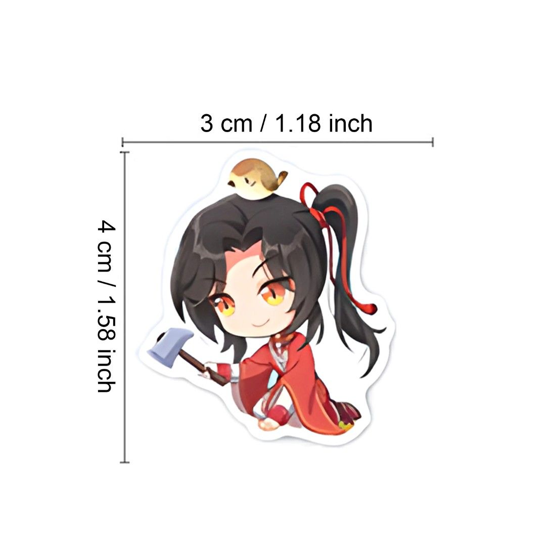 25-100pcs Vinyl Waterproof Stickers MXTX TGCF Heaven Official's ...