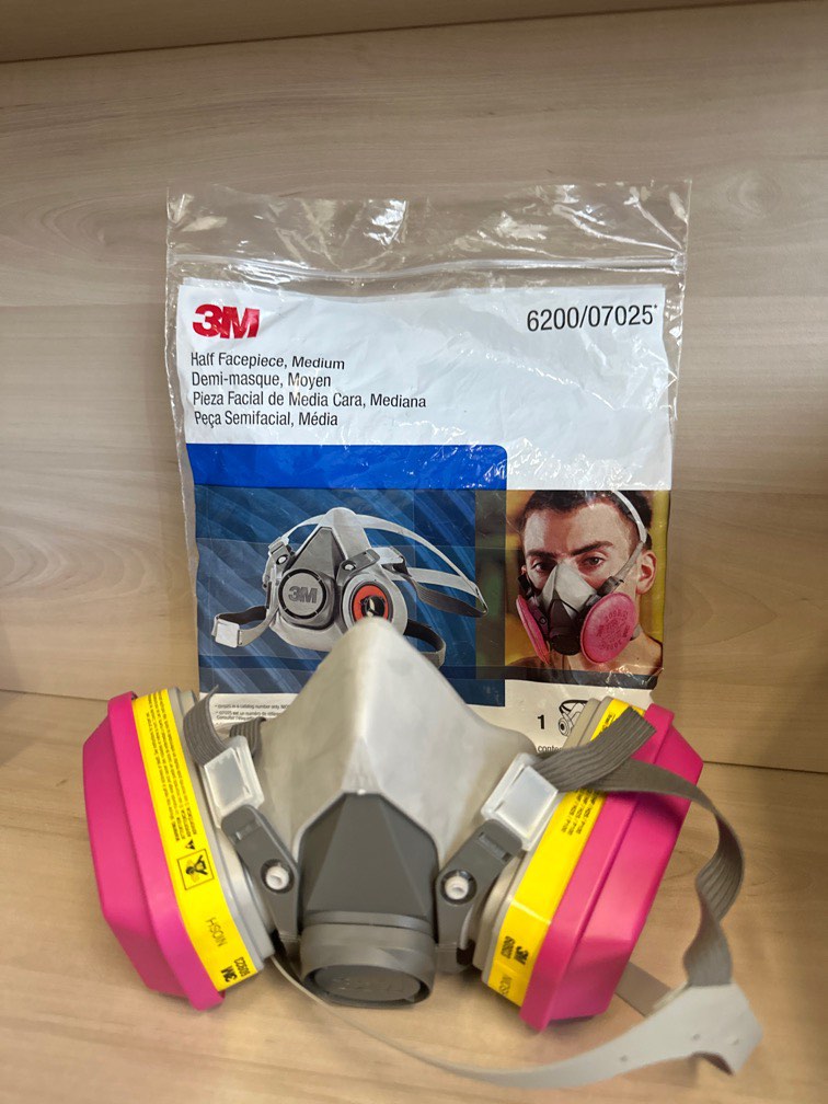 3M 6200 連 62923 濾芯 油漆 噴油 恩物 中碼, 健康及營養食用品, 口罩、面罩 - Carousell