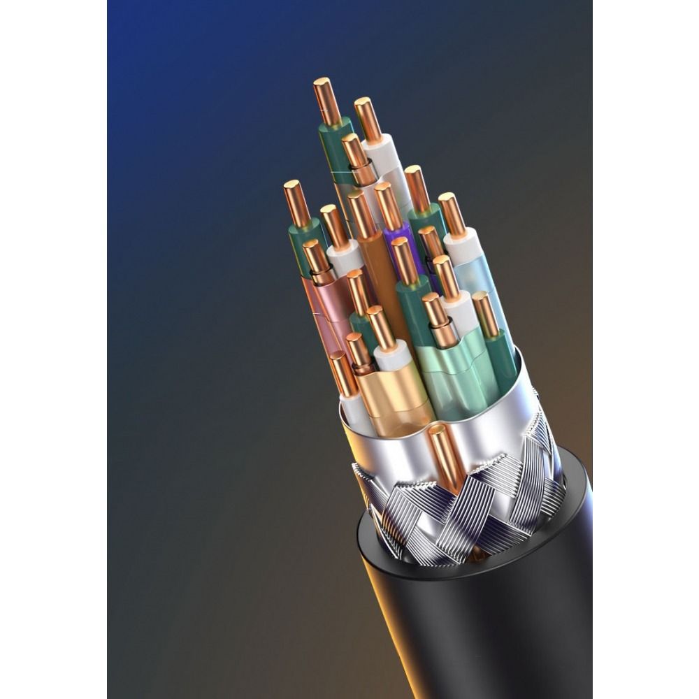 3M 長 3D 高速高清電視電纜 4K 60Hz 3m 鍍金全銅 4K 超高清 2160p HDMI 電纜 rteckp 3M Long 3D ...