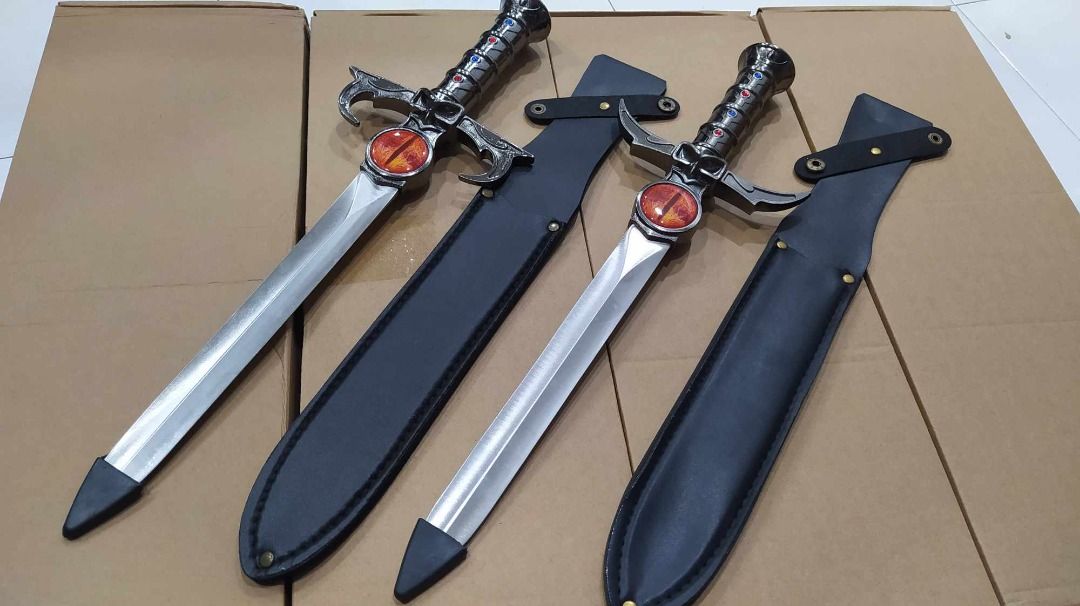 41 CM steel Thunder cats Sword Omen ( The eye of Thundara ) Lion-O ...