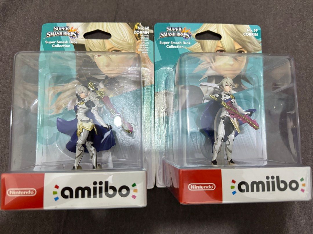 全新| amiibo Super Smash Bros. Series Figure (Corrin) switch 59 60, 興趣及遊戲, 玩具 & 遊戲類 - Carousell