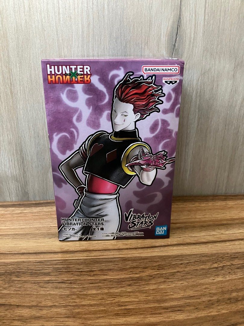 全新日版 Hunter x Hunter 伊洛米/西索Hisoka VIBRATION STARS畢索加/西索figure最後2盒 有意請留, 興趣及遊戲, 玩具 & 遊戲類 - Carousell