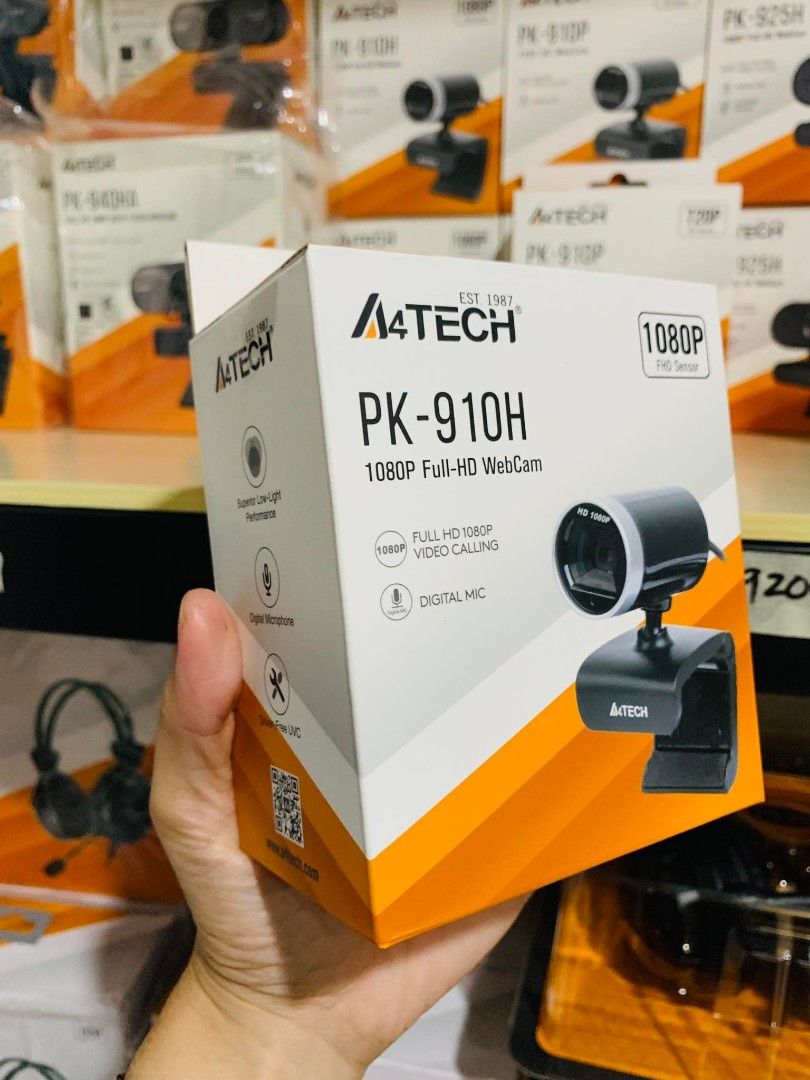 A4Tech PK-910H 1080P Full HD Webcam with Mic, Computers & Tech, Parts ...
