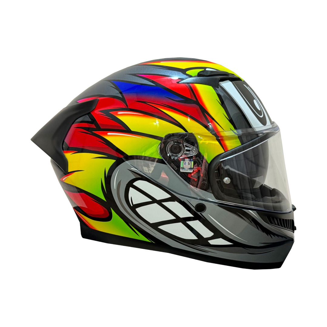 AGV K3 Multi Birdy 2.0 Helmet (Asian fit) FREE SENA 3S PLUS BLUETOOTH ...
