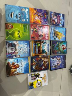 Kids Cartoons VCD Movies Lilo & Stitch, Lion King, Finding Nemo, Bug's ...