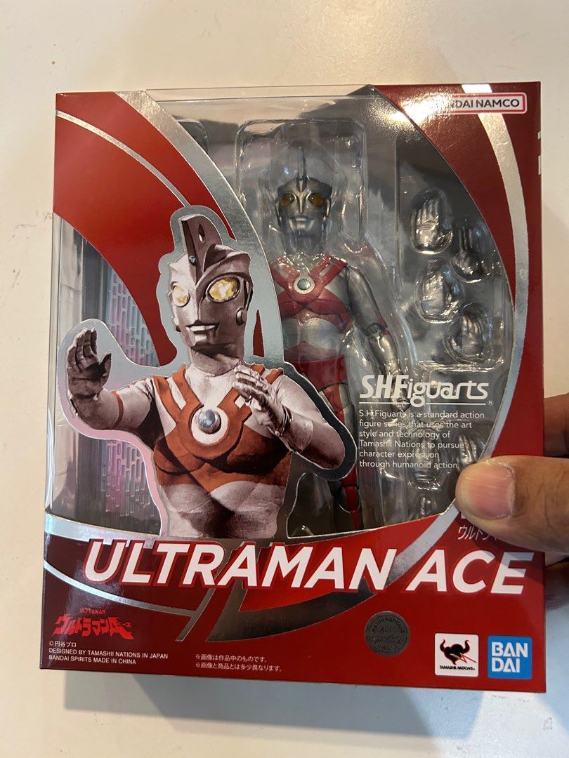 Bandai SHF s.h.figuarts Ultraman Ace Action Figure, Hobbies & Toys ...
