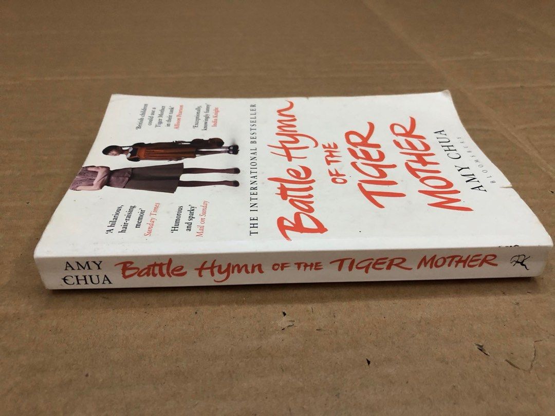 Battle Hymn of the Tiger Mother by Amy Chua Non-Fiction Story Book ...