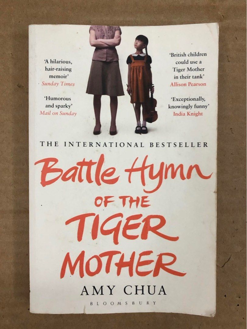 Battle Hymn of the Tiger Mother by Amy Chua Non-Fiction Story Book ...