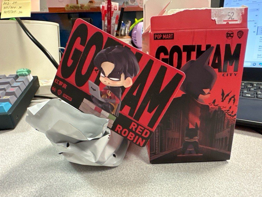 BNIF: DC Gotham popmart red robin, Hobbies & Toys, Toys & Games on ...