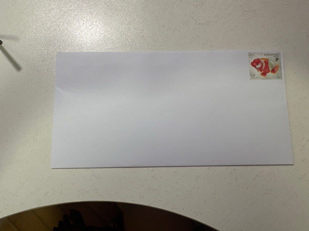 Brand new envelopes with 1st local stamps fixed., Hobbies & Toys ...