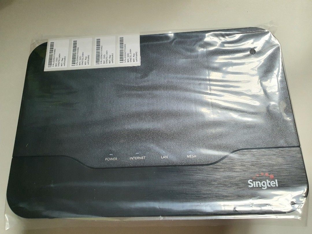 Brand New Singtel Mesh Router 4 Gigabit Ports Wifi Beam Forming Dual ...