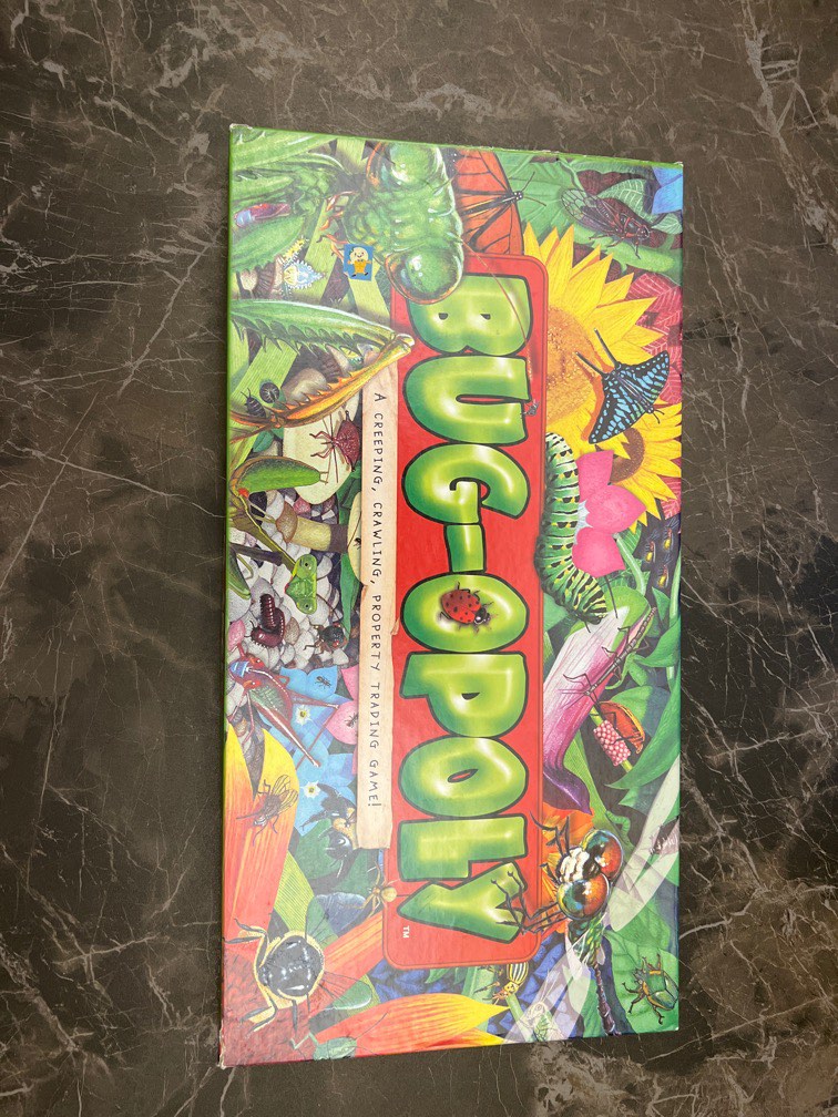 Bug-opoly, Hobbies & Toys, Toys & Games on Carousell