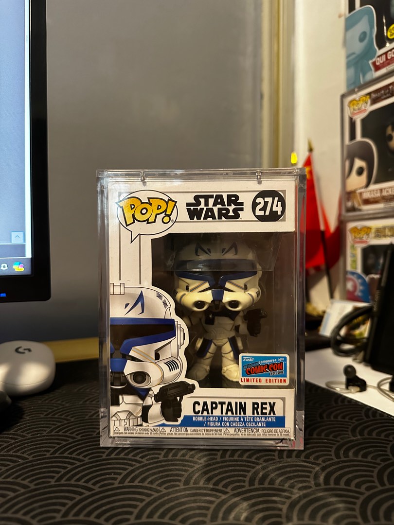 Captain Rex NYCC CON FUNKO POP, Hobbies & Toys, Toys & Games on Carousell