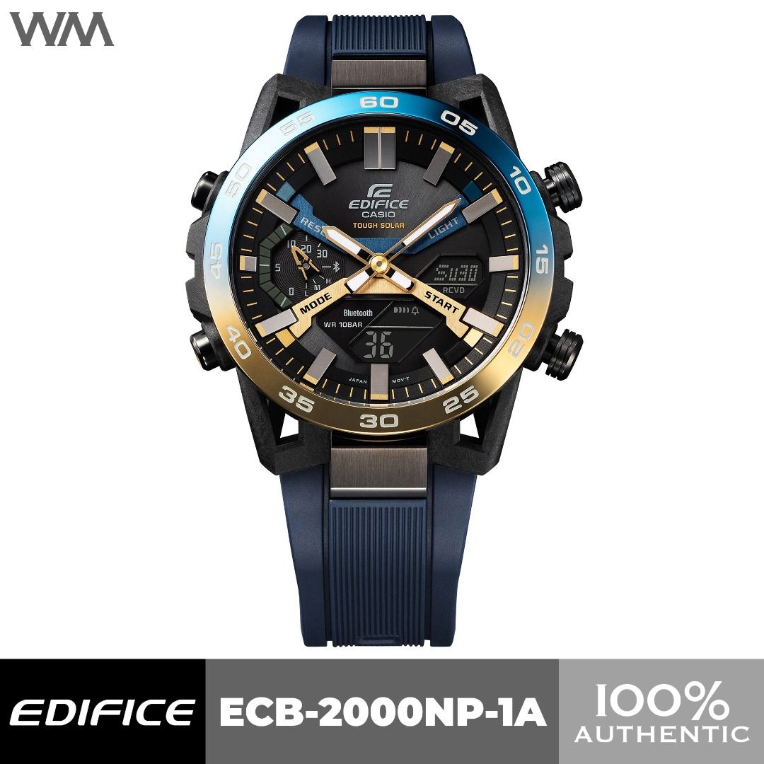 Casio Edifice ECB-2000 Night Time Drive Series Sospensione Formula Car ...