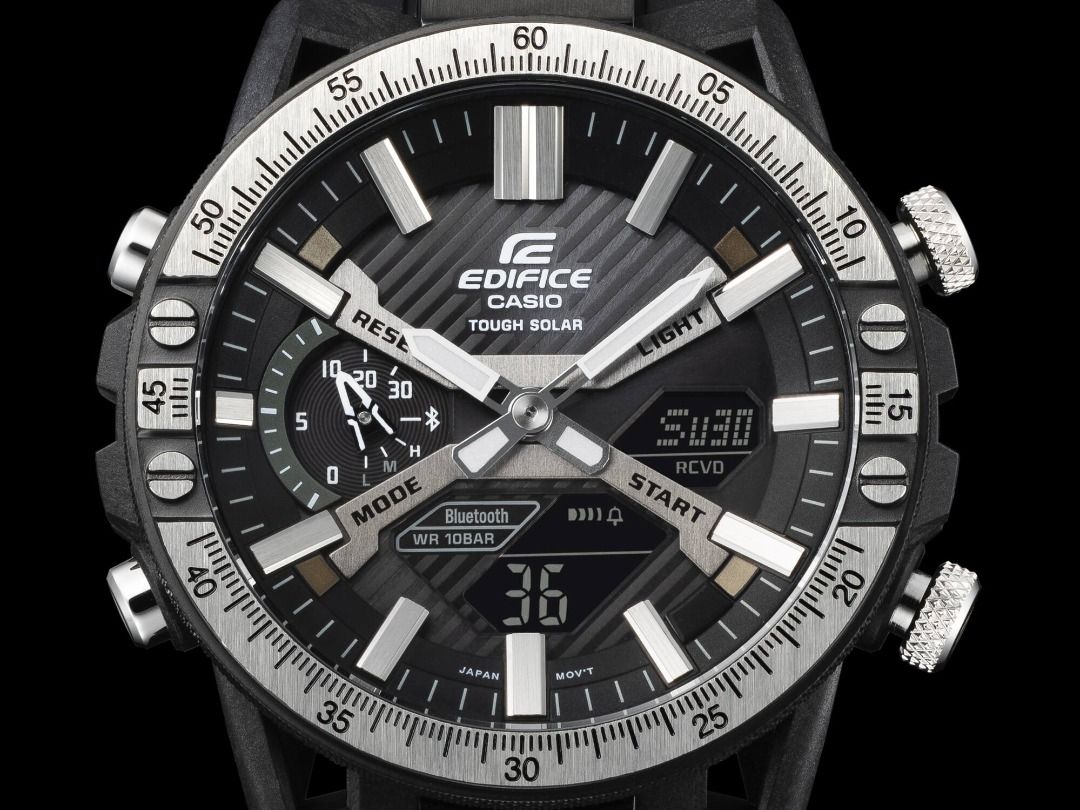 Casio Edifice Sospensione ECB-2000 Automotive Toolkit Inspired Black ...