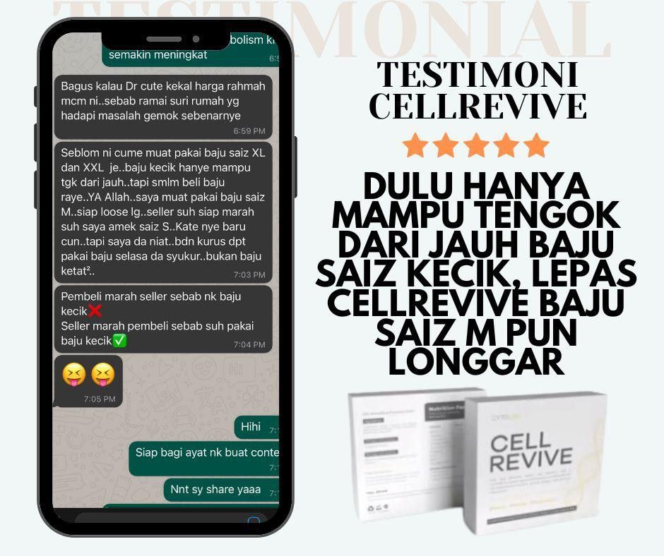 Cell Revive Dr Cute - Kurus dalam 3 hari, Health & Nutrition, Health Supplements, Health Food ...