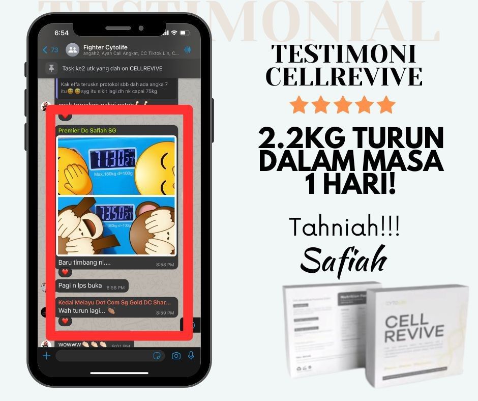 Cell Revive Dr Cute - Kurus dalam 3 hari, Health & Nutrition, Health Supplements, Health Food ...