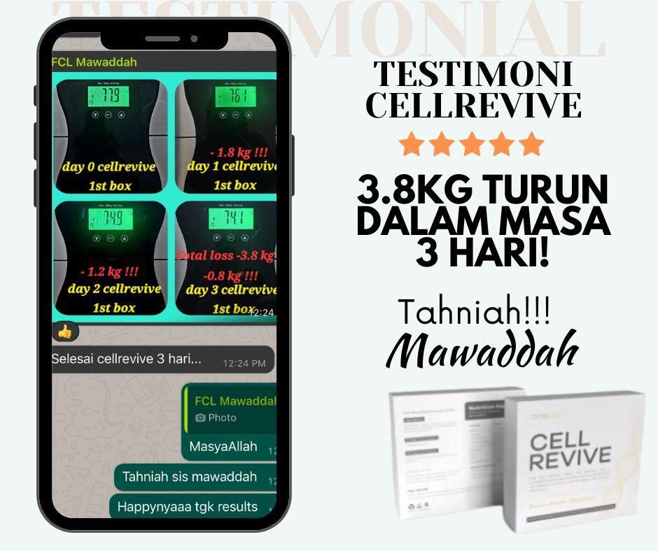 Cell Revive Dr Cute - Kurus dalam 3 hari, Health & Nutrition, Health Supplements, Health Food ...