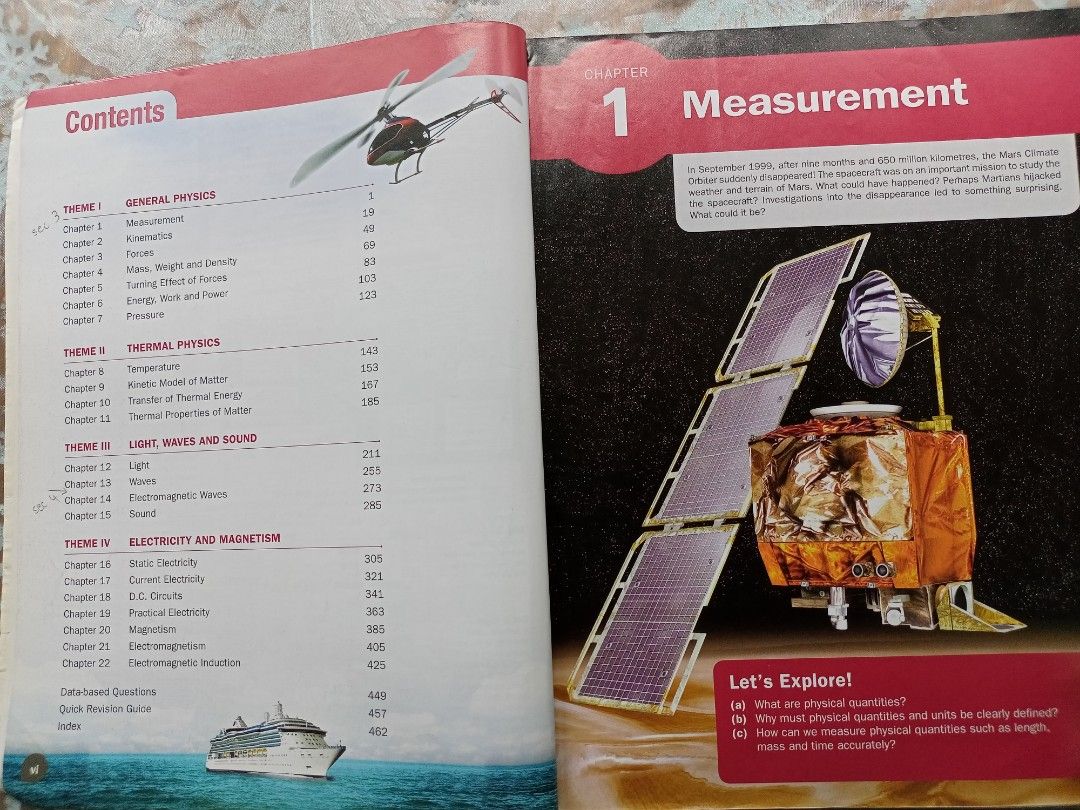 Chemistry Matters + Physics GCE O level textbooks ($4/book) by Marshall ...
