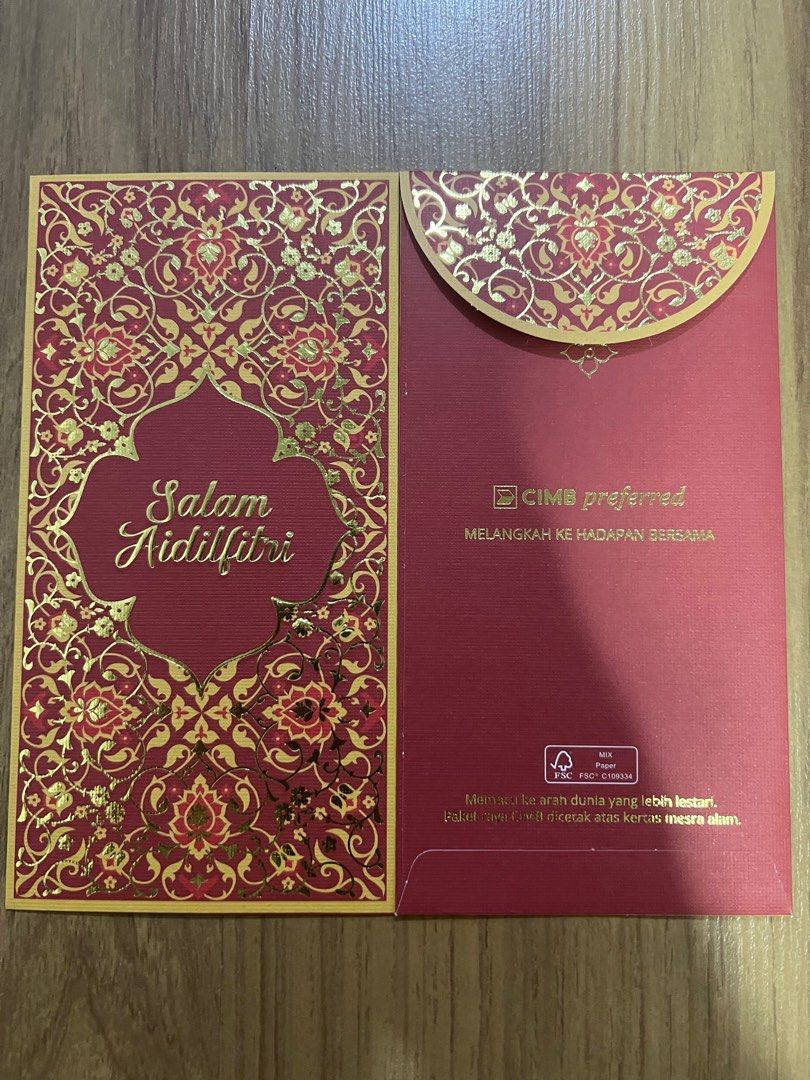 CIMB Preferred Sampul Raya 2024, Hobbies & Toys, Collectibles ...