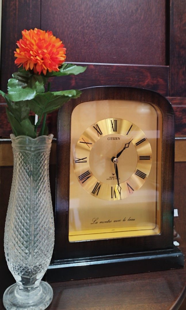 Citizen Desk Clock, Furniture & Home Living, Home Decor, Clocks on ...