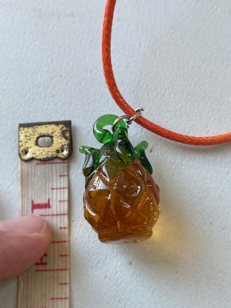 Crystal fruit pendant, Women's Fashion, Jewelry & Organizers, Charms on ...