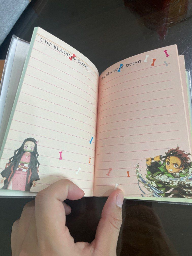 Demon slayer notepad, Hobbies & Toys, Stationery & Craft, Art & Prints ...