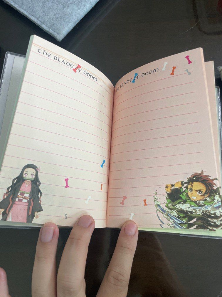 Demon slayer notepad, Hobbies & Toys, Stationery & Craft, Art & Prints ...