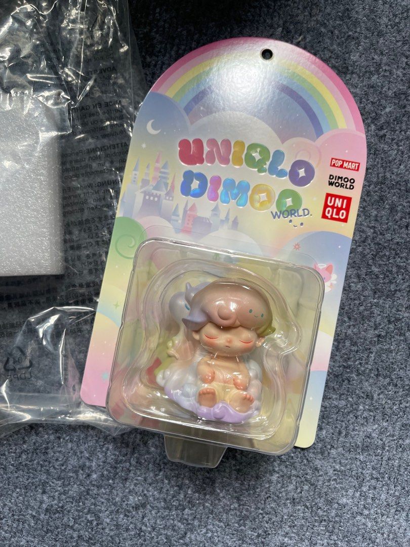 Dimoo 吊卡 POPMART POP MART Uniqlo 優衣庫 聯名 Collection, 興趣及遊戲, 玩具 & 遊戲類 ...