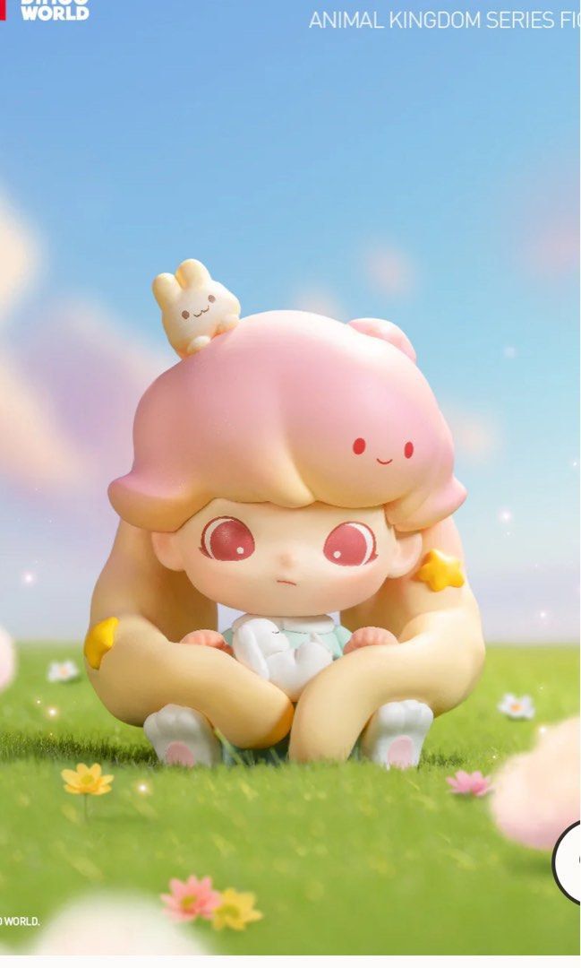 Dimoo sleeping bunny, Hobbies & Toys, Toys & Games on Carousell