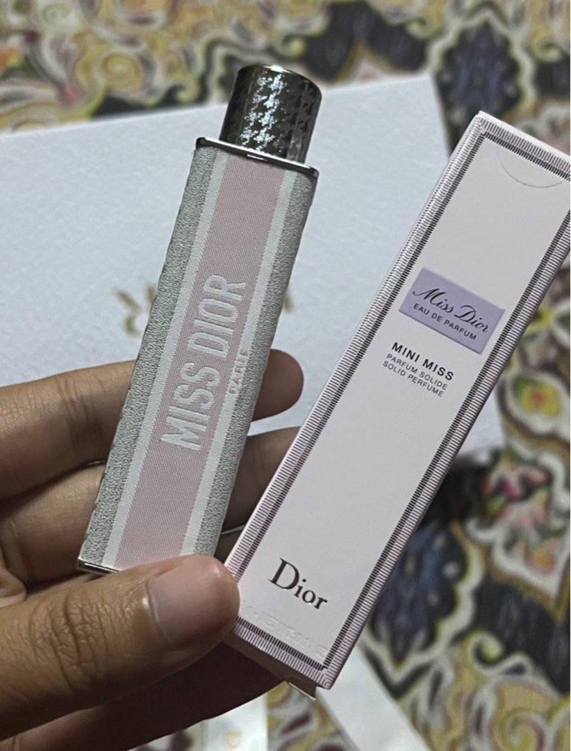Dior EDP Mini Miss Solid Perfume Fragrance Stick, Beauty & Personal ...