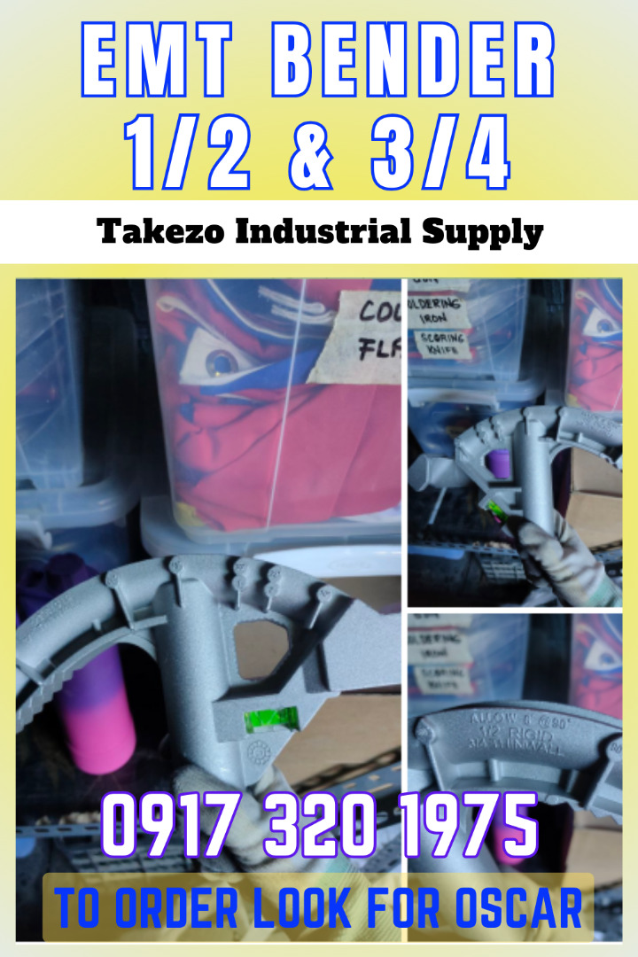 EMT BENDER 1/2 & 3/4 - ON-HAND!, Commercial & Industrial, Construction ...