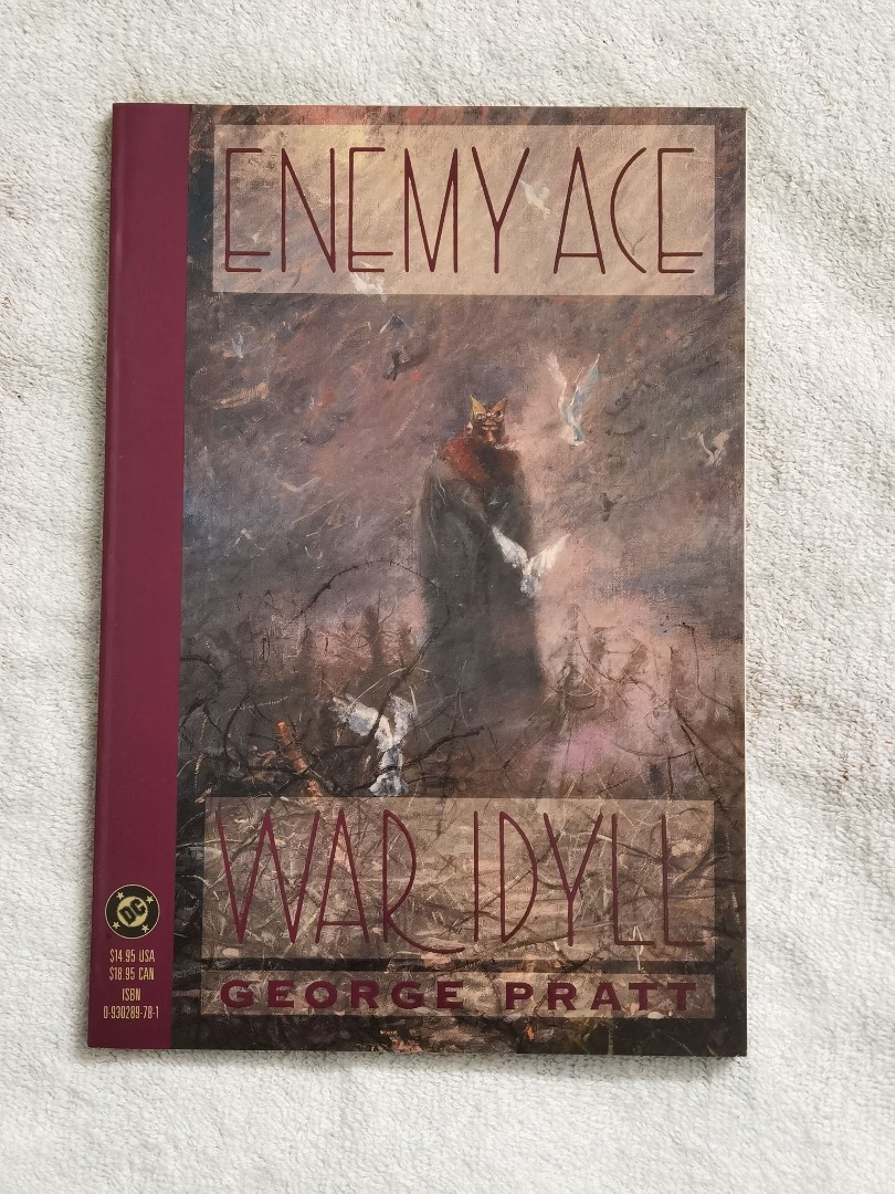 ENEMY ACE: WAR IDYLL (1990) graphic novel. Written and Painted art by ...