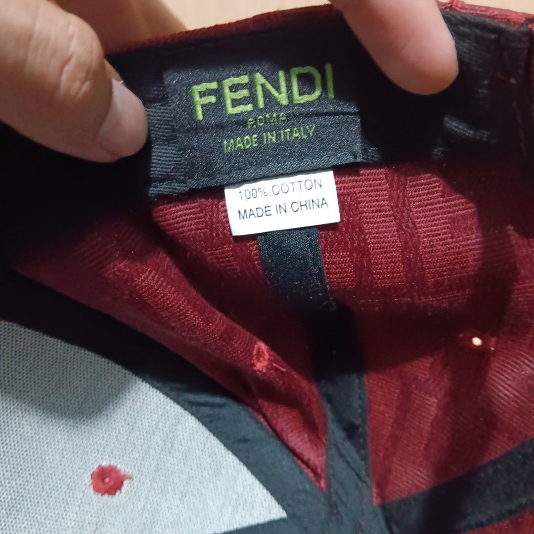 Fendi, Fesyen Pria, Aksesoris, Topi di Carousell