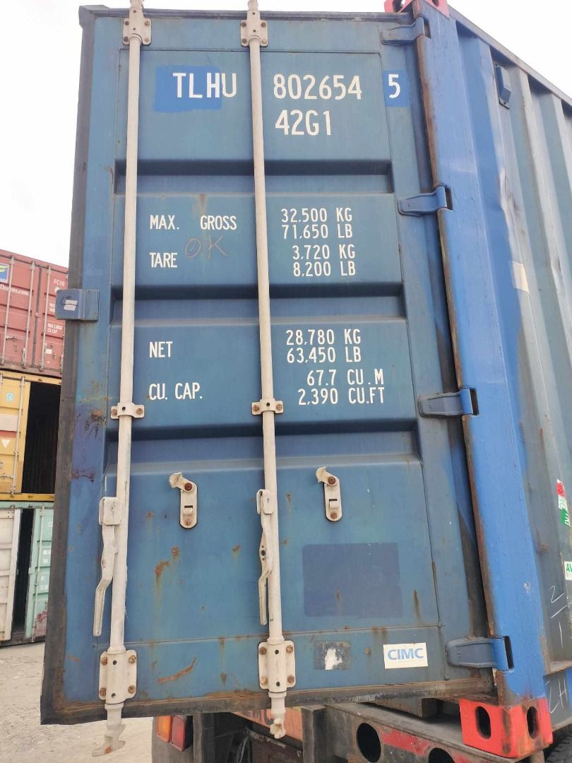 FOR SALE USED-EMPTY CONTAINER - 40FT DC STANDARD, Commercial ...