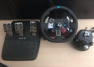 Sim Racing Rig : Logitech G29 + logitech shifter + next level stand ...