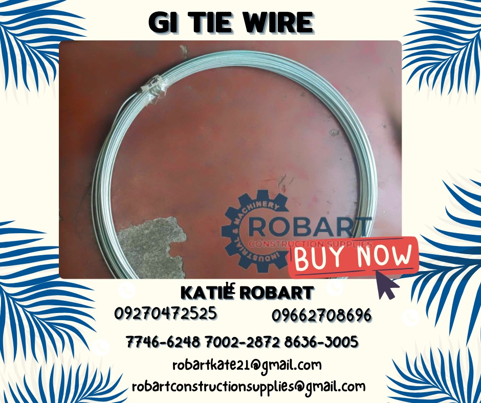 GI TIE WIRE #10, Commercial & Industrial, Construction Tools ...