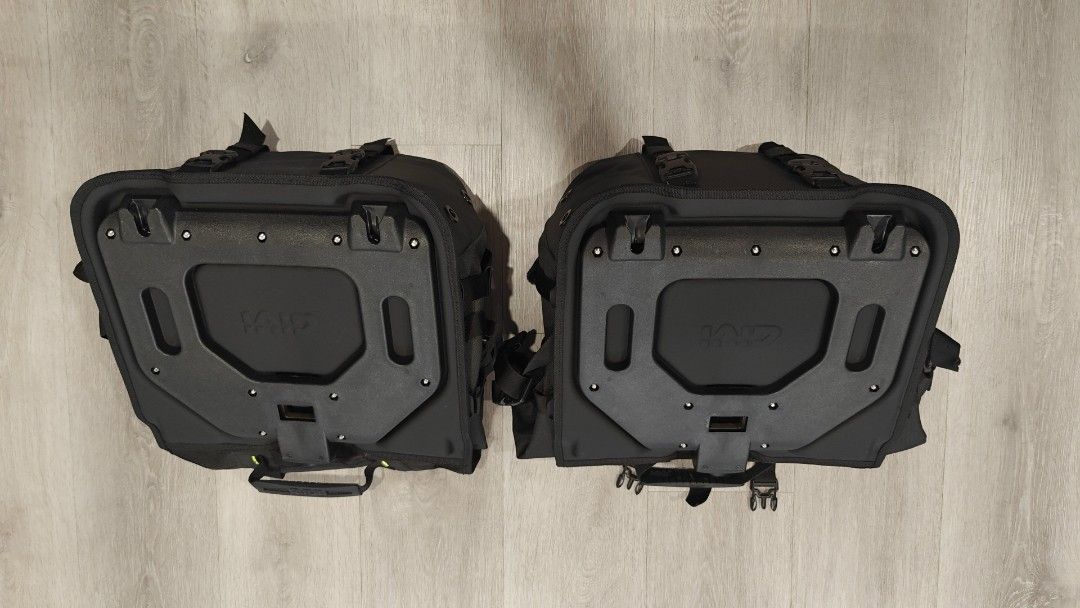 Givi side panniers and bracket, Motorcycles, Motorcycle Accessories on ...
