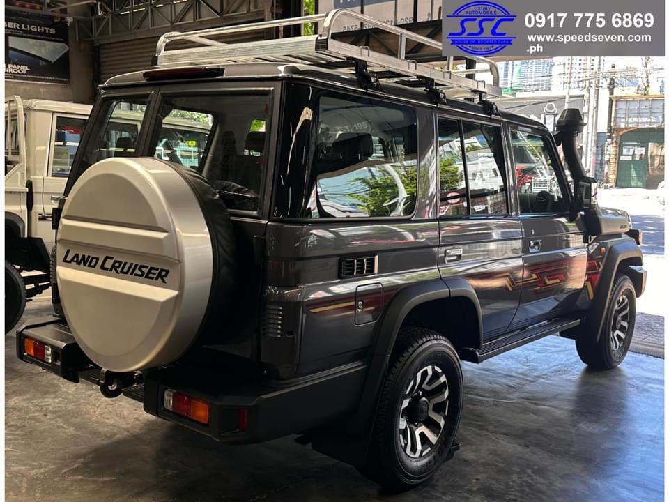 Gray 2024 Toyota LC76 Land Cruiser 76 Automatic Transmission AT Diesel - LC 76 4x4 Brand New ...