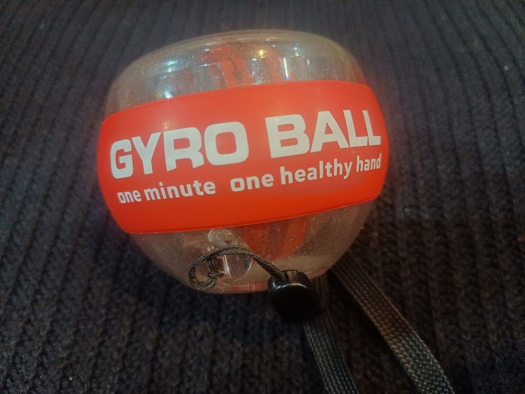 Gyroball healthy wrist excersice, Health & Nutrition, Health Monitors ...