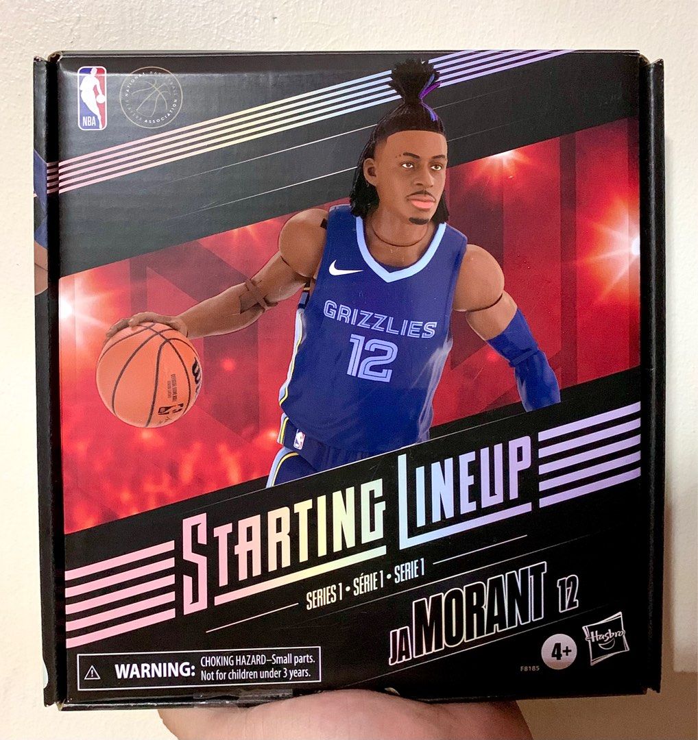 Hasbro NBA Starting Lineup Series 1 - Ja Morant, Hobbies & Toys, Toys ...