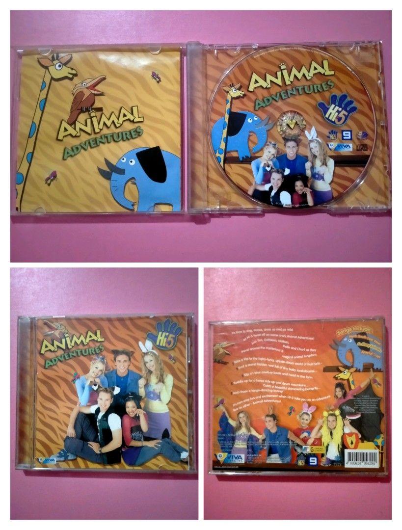 Hi-5 Animal Adventures CD for Kids / Children | TV Show Throwback ...
