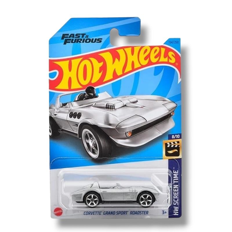 Hot Wheels Fast & Furious Corvette Grand Sport Roadster (Screen Time) 1 ...