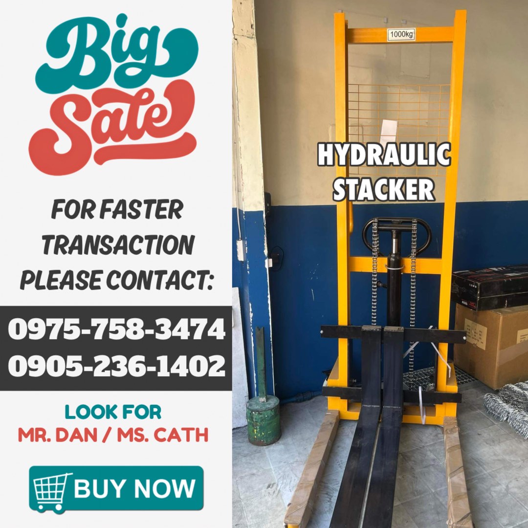 Hydraulic Stacker, Commercial & Industrial, Construction Tools ...