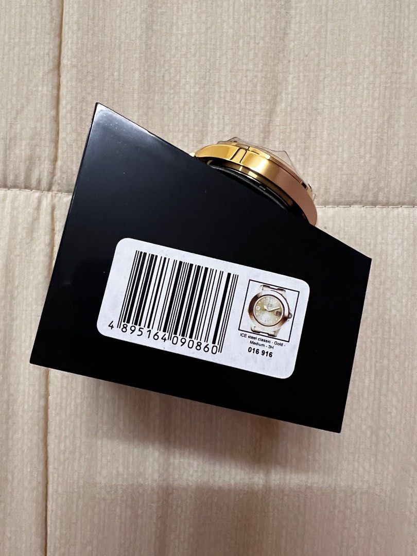 ICE Steel Classic - Gold - Medium - 3H, Men's Fashion, Watches ...