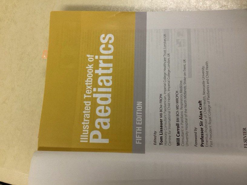 Illustrated Textbook of Paediatrics (Sunflower Paeds), Hobbies & Toys ...