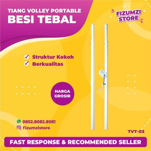 Jual Murah Tiang Bola Voli Tanam, Olah Raga, Perlengkapan Olahraga ...